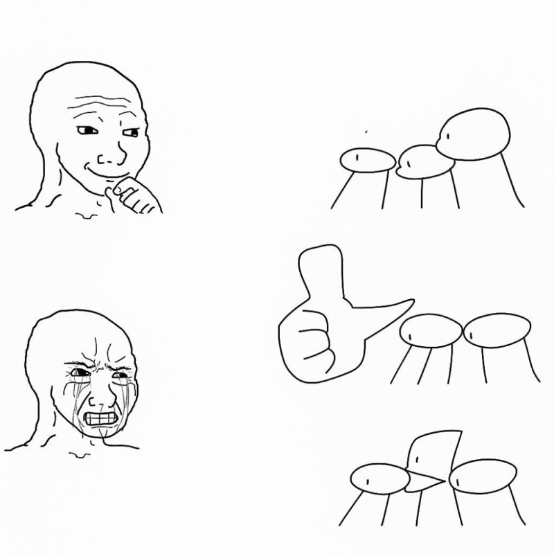 the meme cries behind the mask - All Templates - Create meme / Meme ...