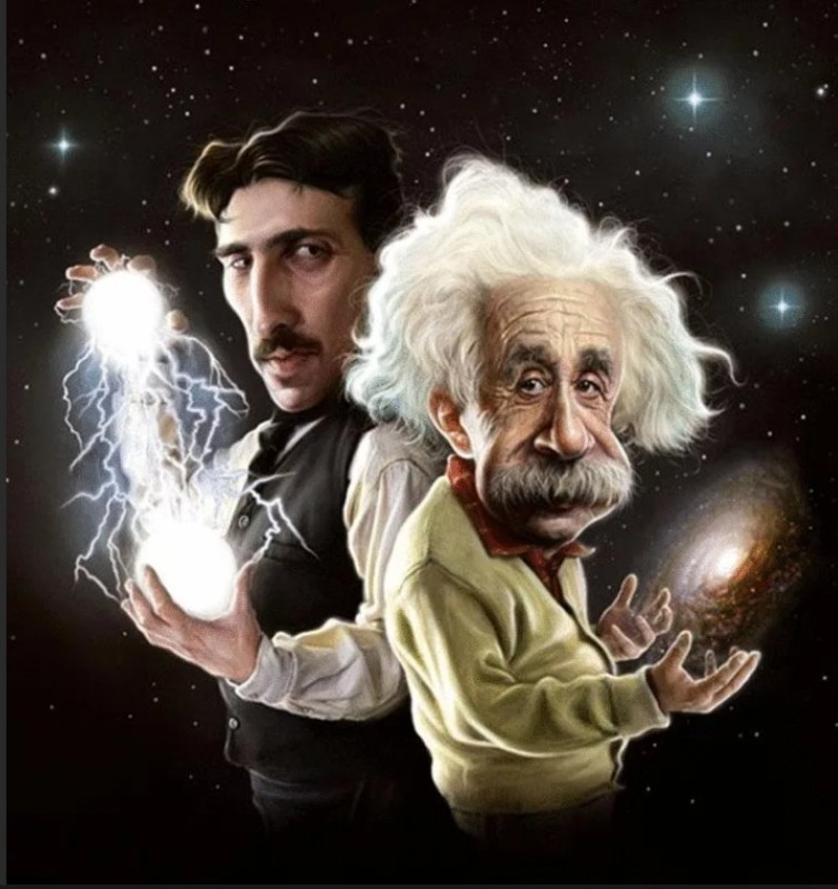 Tesla And Einstein All Templates Create Meme Meme Generator